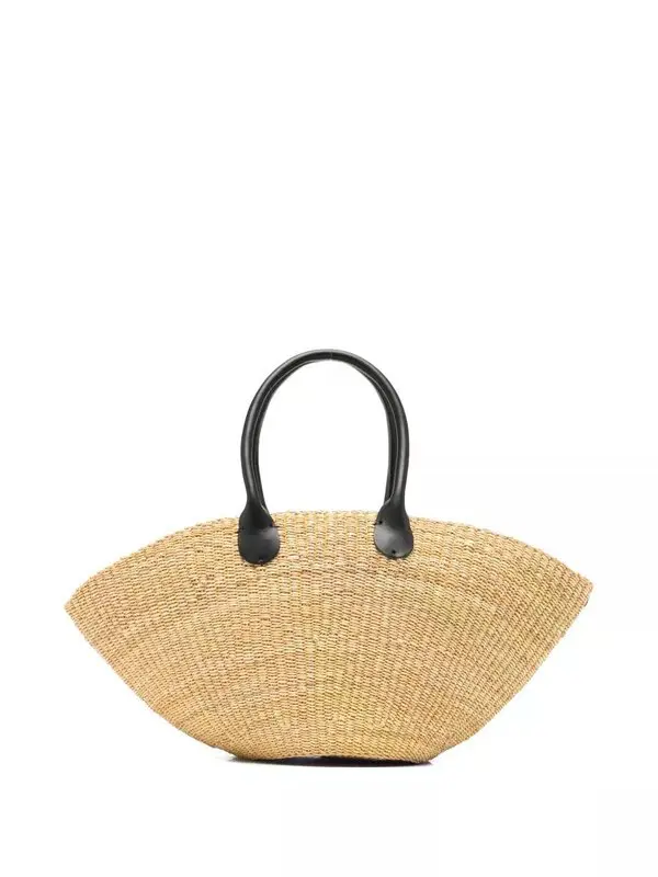 Muuñ Sophia Woven Tote Bag - Neutrals