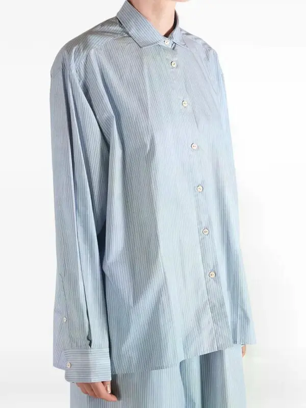 BASERANGE Striped Long-sleeve Shirt