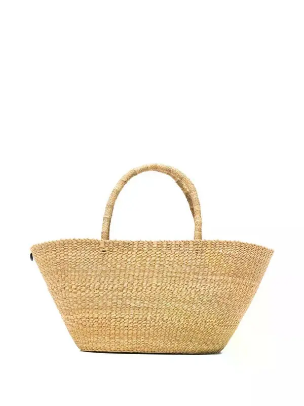 Muuñ Echo Woven Tote Bag - Neutrals