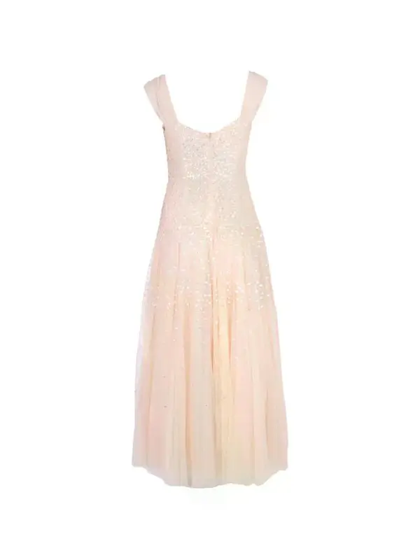 NEEDLE & THREAD Sequin-embellished Gown - Pink