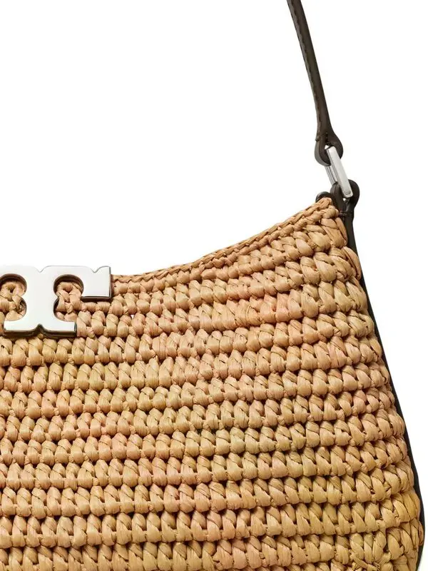 Tory Burch Eleanor Raffia Slim Shoulder Bag
