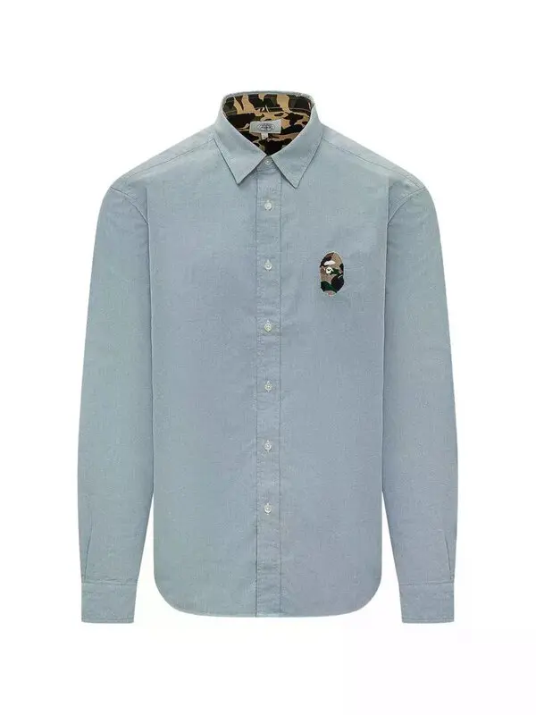 A BATHING APE 1st Camo Logo-patch Shirt