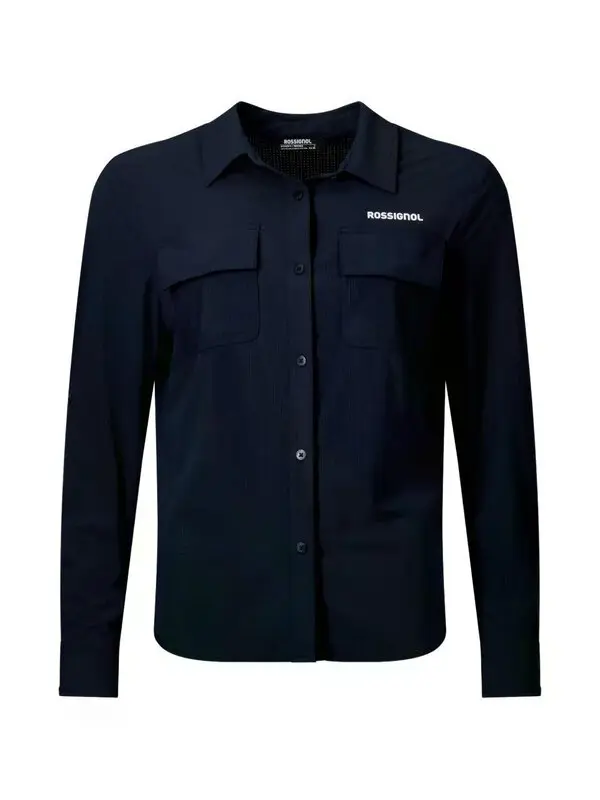 Rossignol Long-sleeve Pocket Shirt - Blue