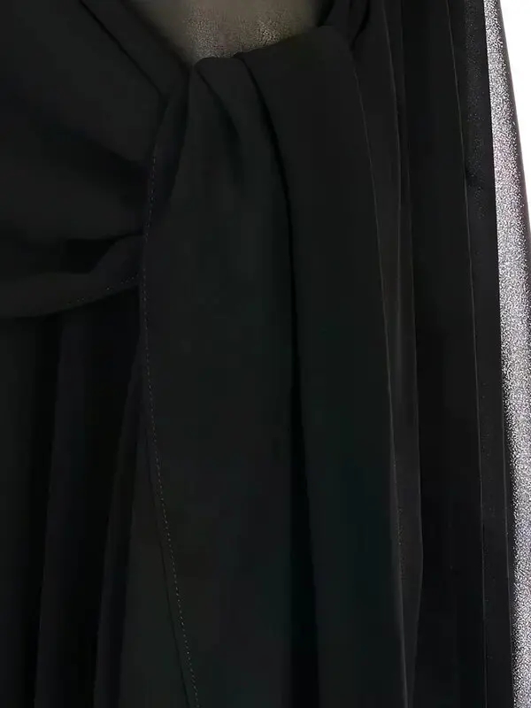 GIANLUCA CAPANNOLO Draped Long-sleeve Blouse