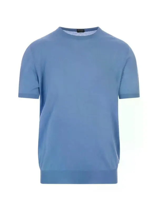 Kiton Round-neck T-shirt - Blue