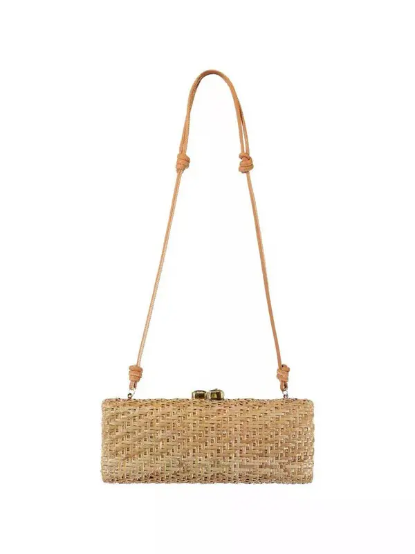 Poolside The Nantucket Woven Clutch