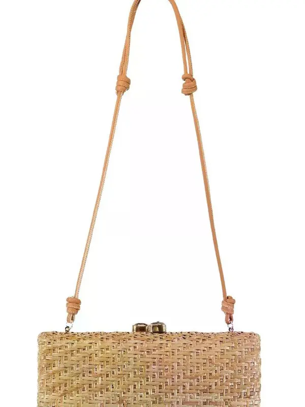 Poolside The Nantucket Woven Clutch