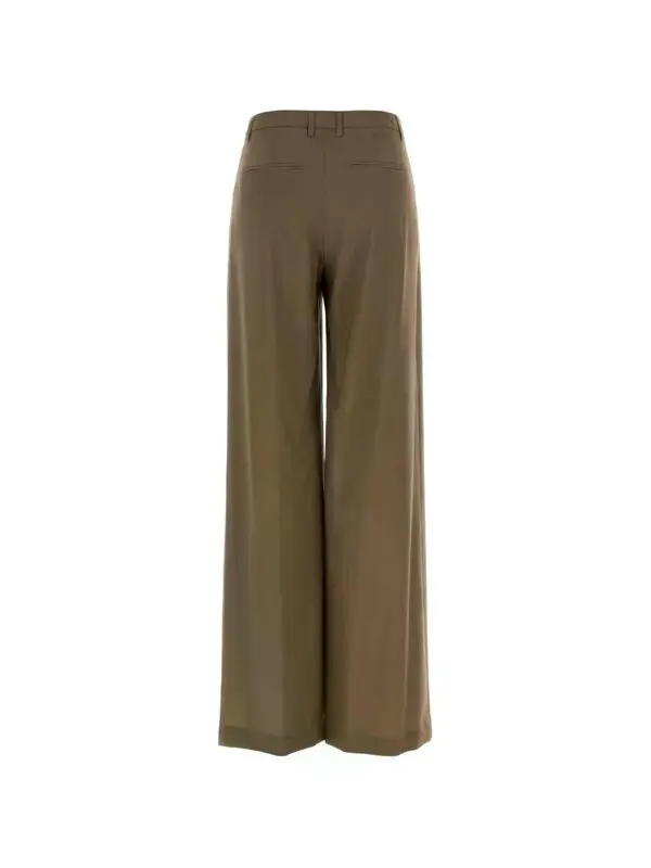 PT TORINO Palazzo Wool Trousers