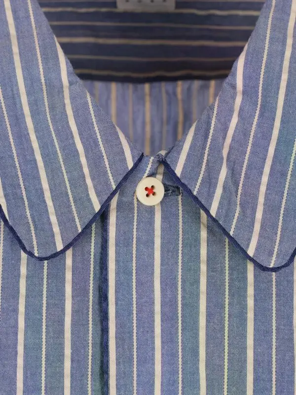 KURO Striped Piping Shirt