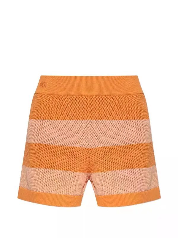 Lacoste Striped Knitted Shorts