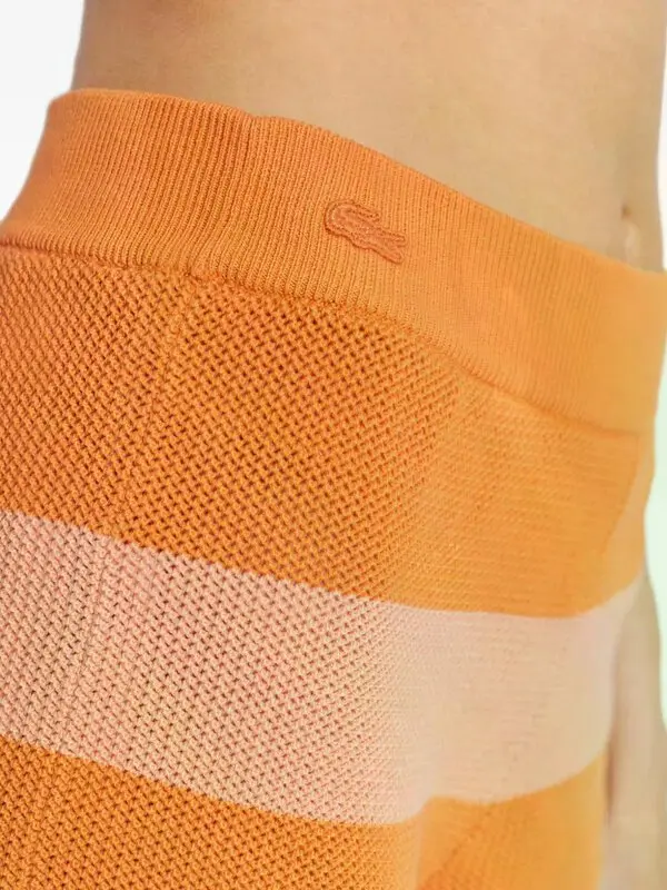 Lacoste Striped Knitted Shorts
