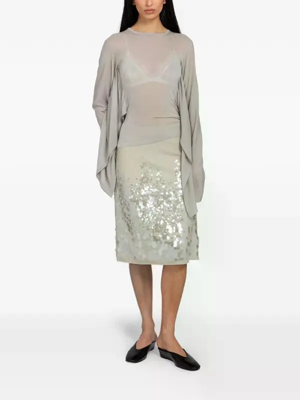 Paloma Wool Draped-panel Blouse