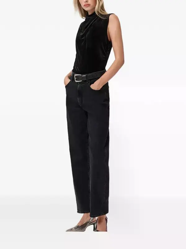 ALLSAINTS Tia Draped-neck Blouse