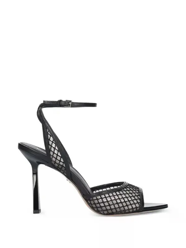 Lola Cruz Ruby Mesh-panel Sandals