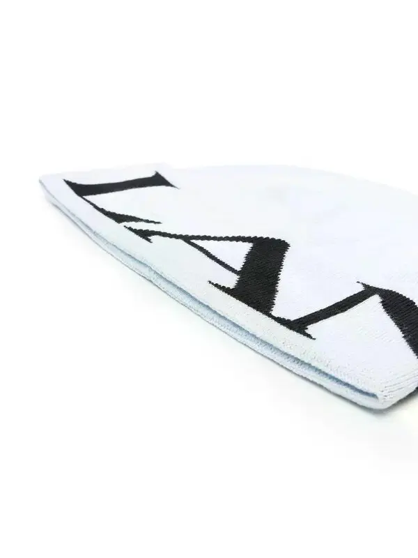 LANVIN Intarsia-knit Wool Beanie