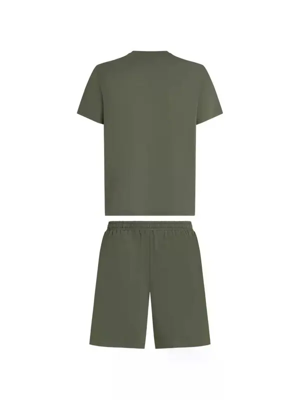 Karl Lagerfeld Logo-tape Pajamas Set