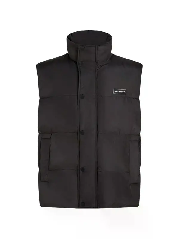 Karl Lagerfeld Logo-patch Padded Gilet