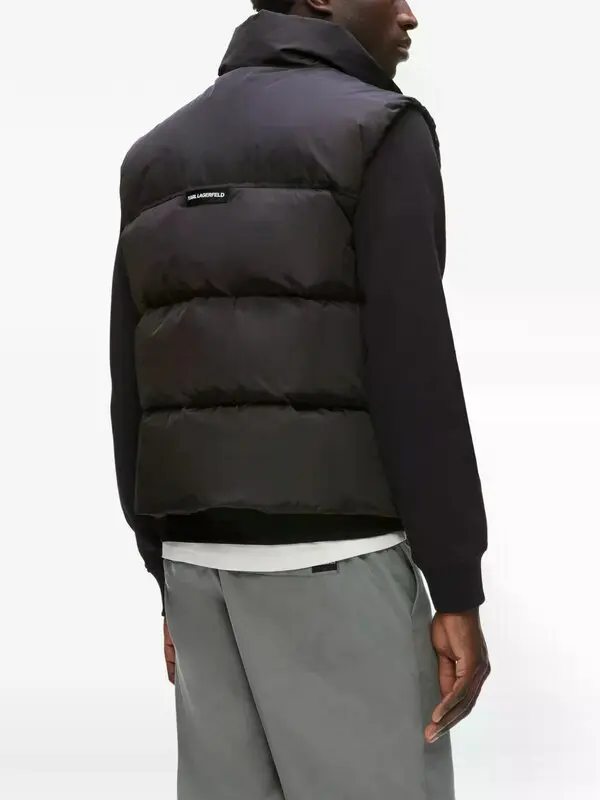 Karl Lagerfeld Logo-patch Padded Gilet