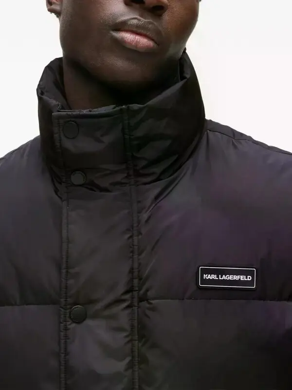 Karl Lagerfeld Logo-patch Padded Gilet