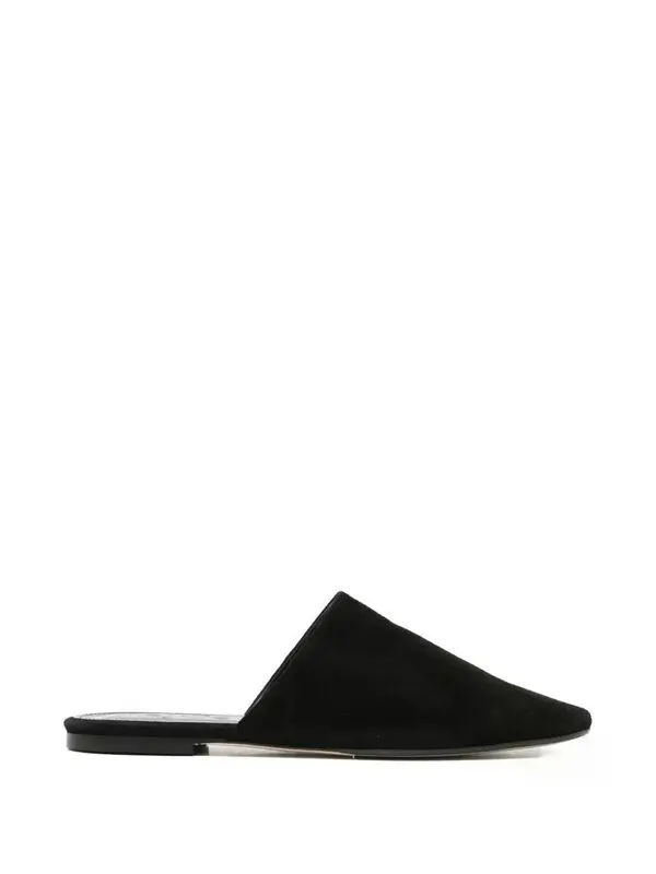AeydĒ Rega Suede Mules - Black