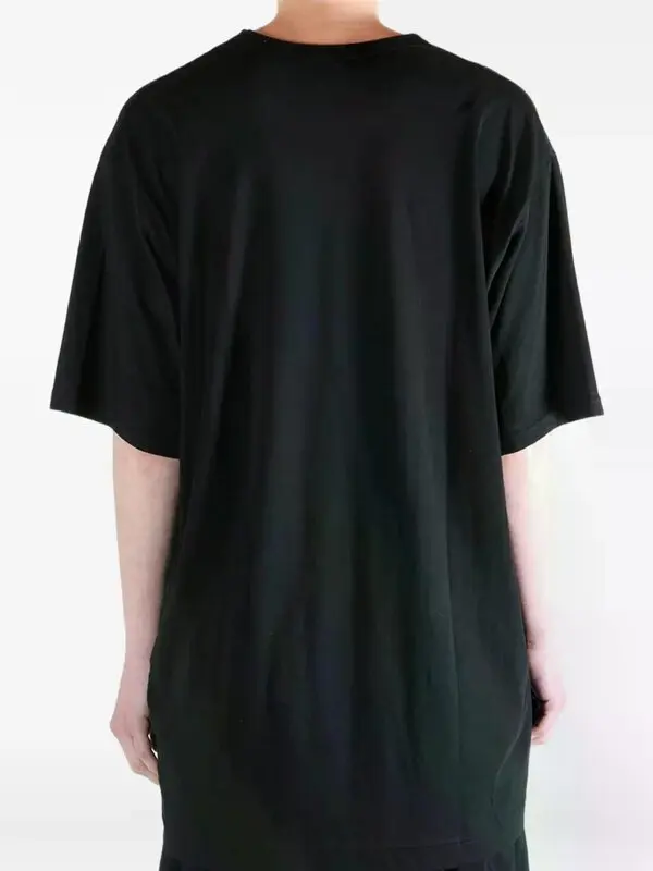 Yohji Yamamoto Graphic-print T-shirt - Black