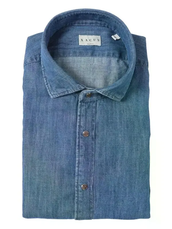 XACUS Buttoned Denim Shirt