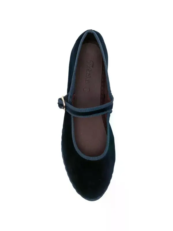 FLABELUS Molly Velvet Ballet Flats