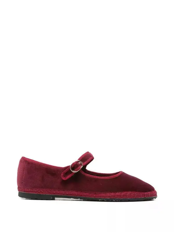FLABELUS Lucrecia Velvet Ballet Flats
