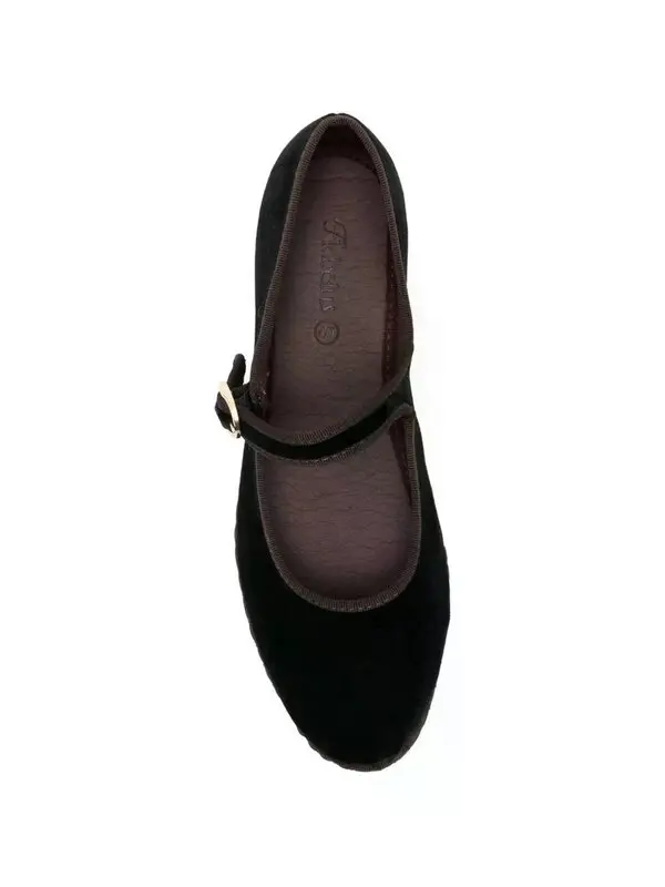 FLABELUS Sethe Velvet Ballet Flats