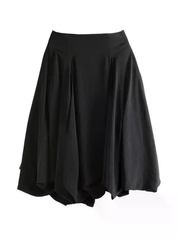 Yohji Yamamoto Asymmetric Draped Skirt