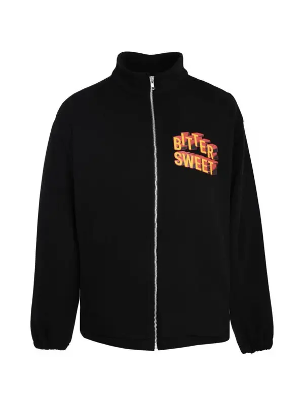 TEE LIBRARY Graphic-print Zip-up Jacket