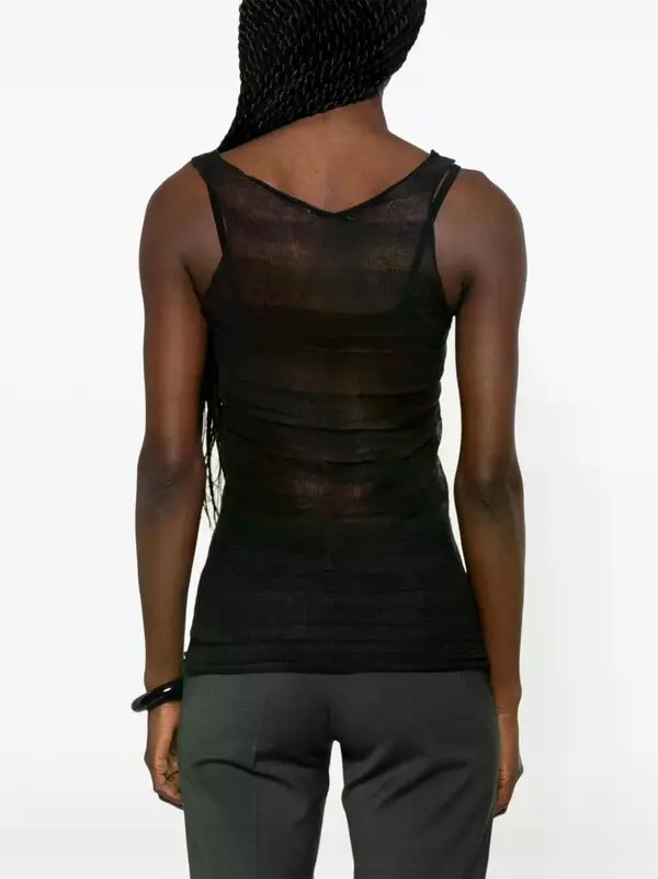 Paloma Wool Striped Sheer Tank Top