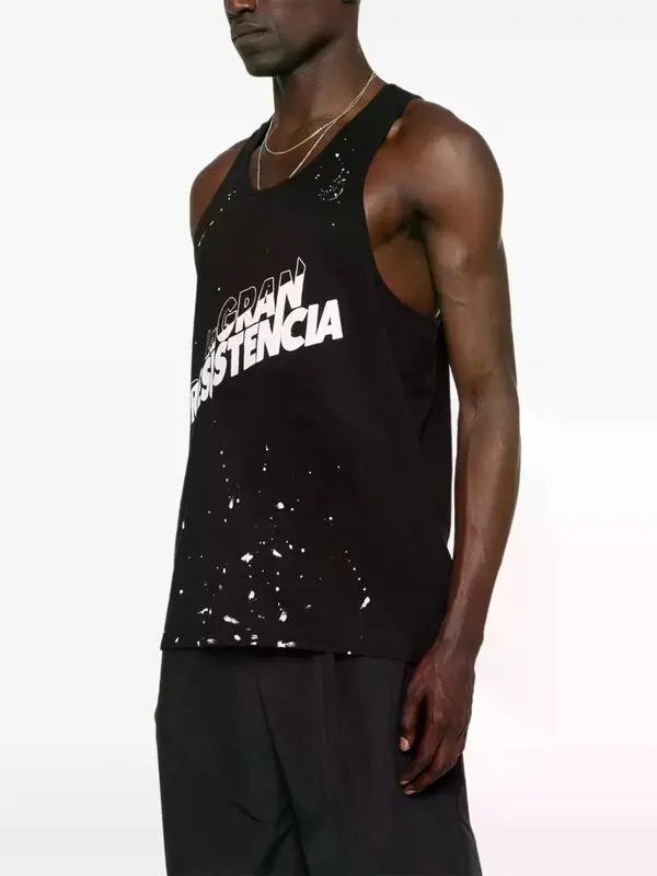 WILLY CHAVARRIA Logo-print Sleeveless Vest
