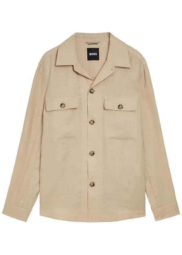 BOSS Linen Overshirt