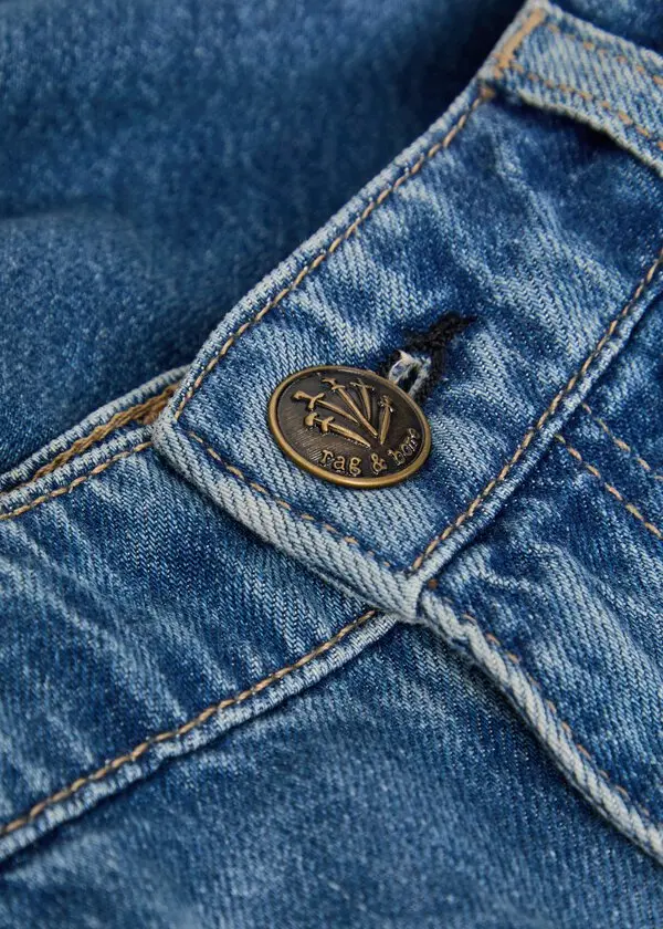 Rag & Bone Tapered-leg Denim Jeans