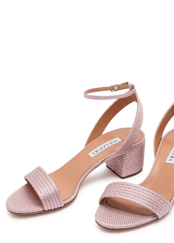 AQUAZZURA Sundance 50 Woven Sandals