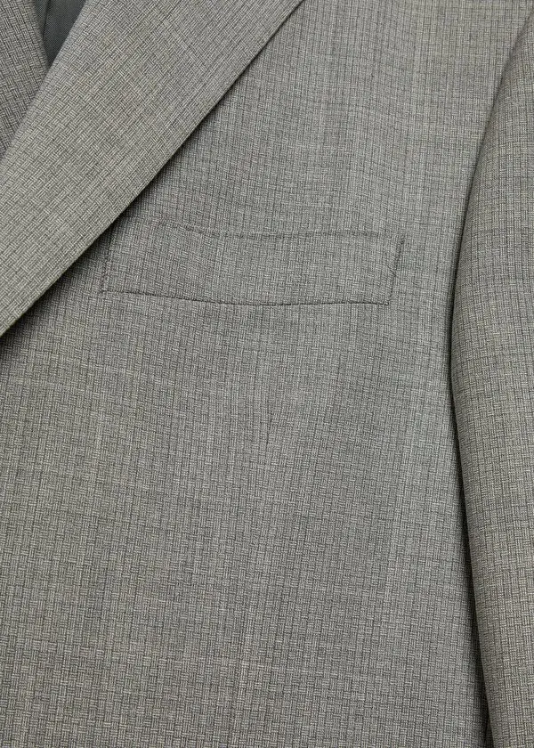 Canali Checked Wool Suit - Grey
