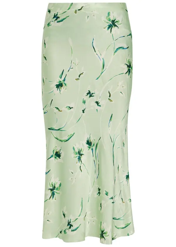 Rails Anya Floral-print Midi Skirt