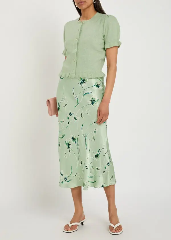 Rails Anya Floral-print Midi Skirt