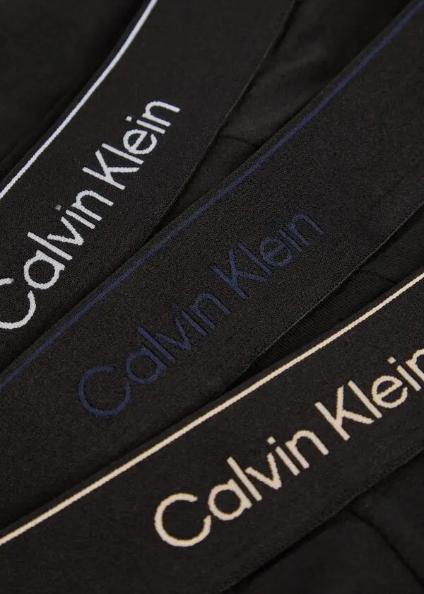 Calvin Klein Icon Stretch-cotton Briefs - Black
