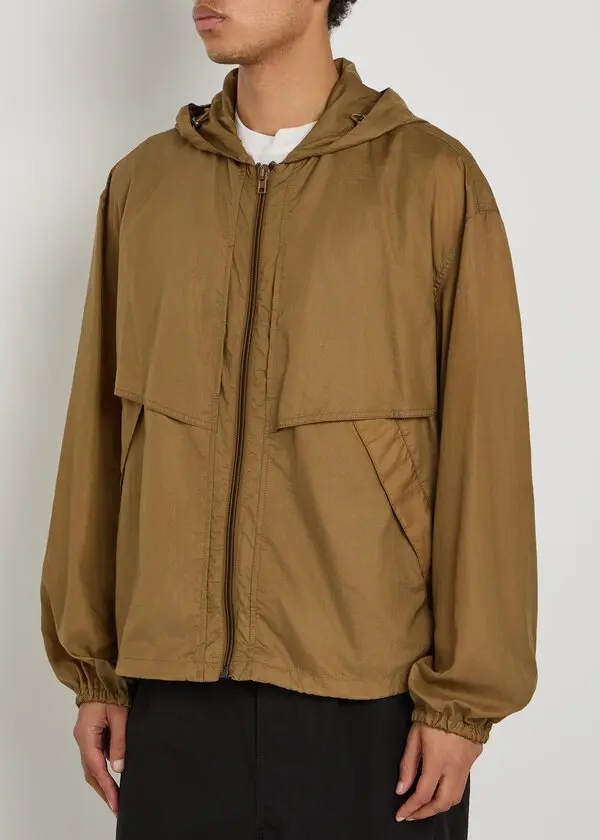 LEMAIRE Hooded Shell Windbreaker Jacket