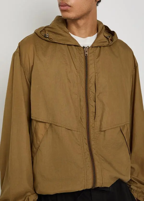 LEMAIRE Hooded Shell Windbreaker Jacket