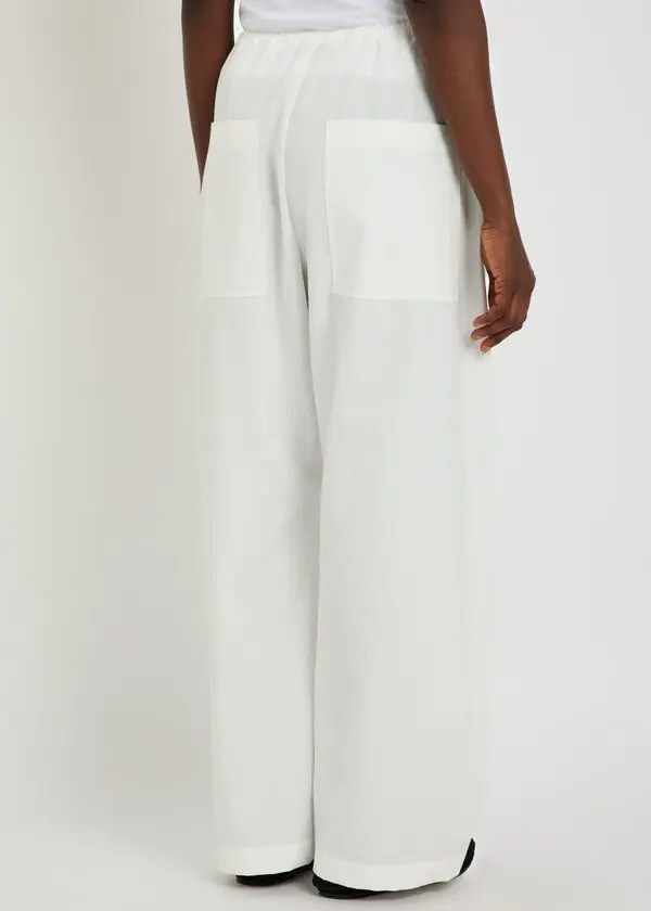 Studio Nicholson Drawstring Straight-leg Cotton Trousers