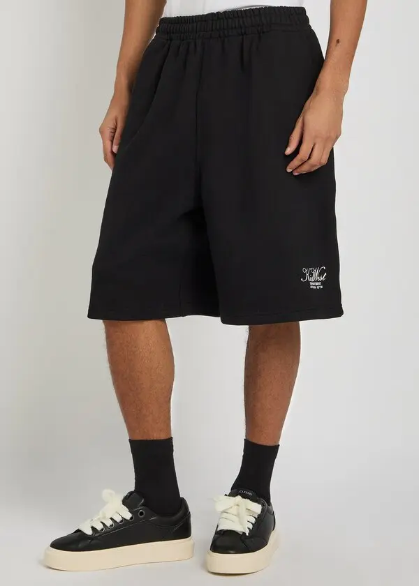 KIDWEST Logo-print Cotton Shorts