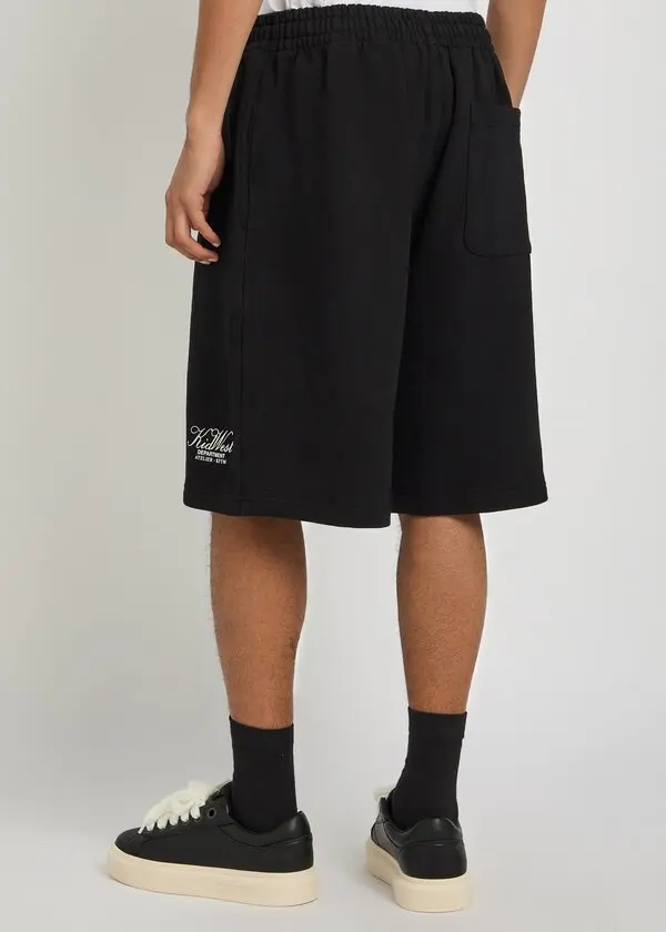 KIDWEST Logo-print Cotton Shorts