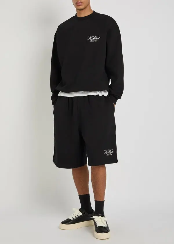 KIDWEST Logo-print Cotton Shorts