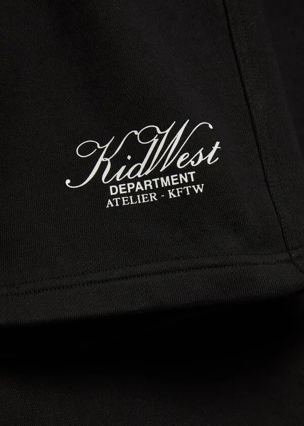 KIDWEST Logo-print Cotton Shorts