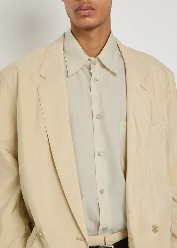 LEMAIRE Cotton And Silk-blend Shirt