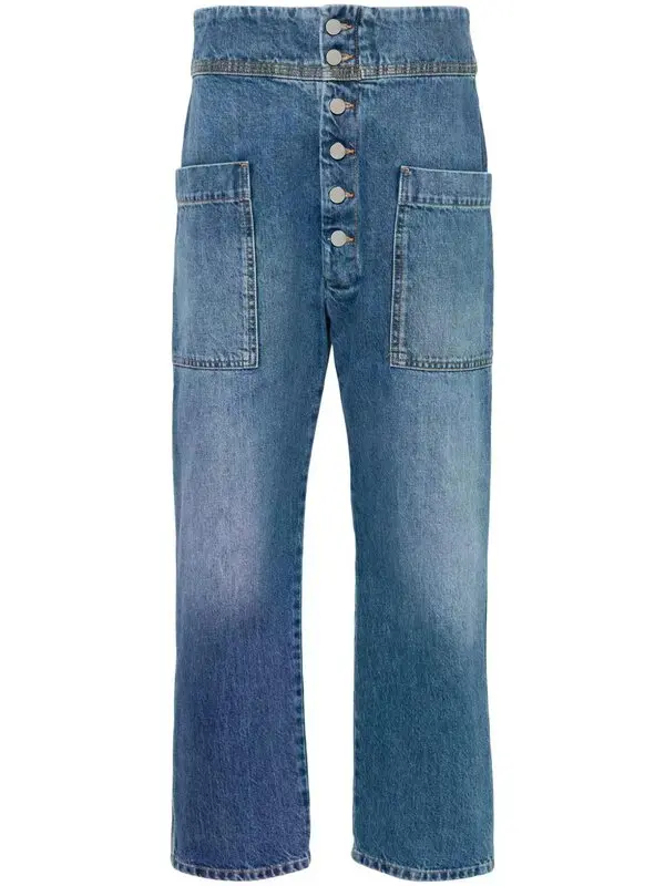Plan C High-rise Boyfriend Jeans