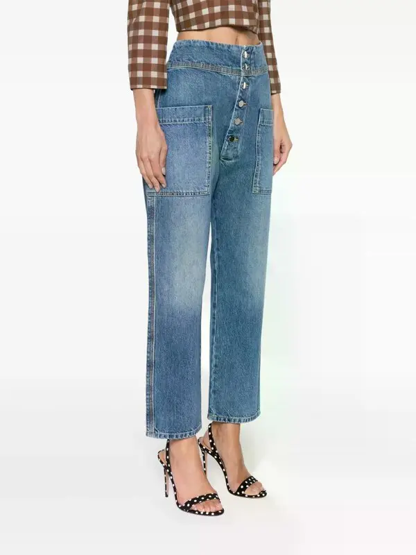 Plan C High-rise Boyfriend Jeans